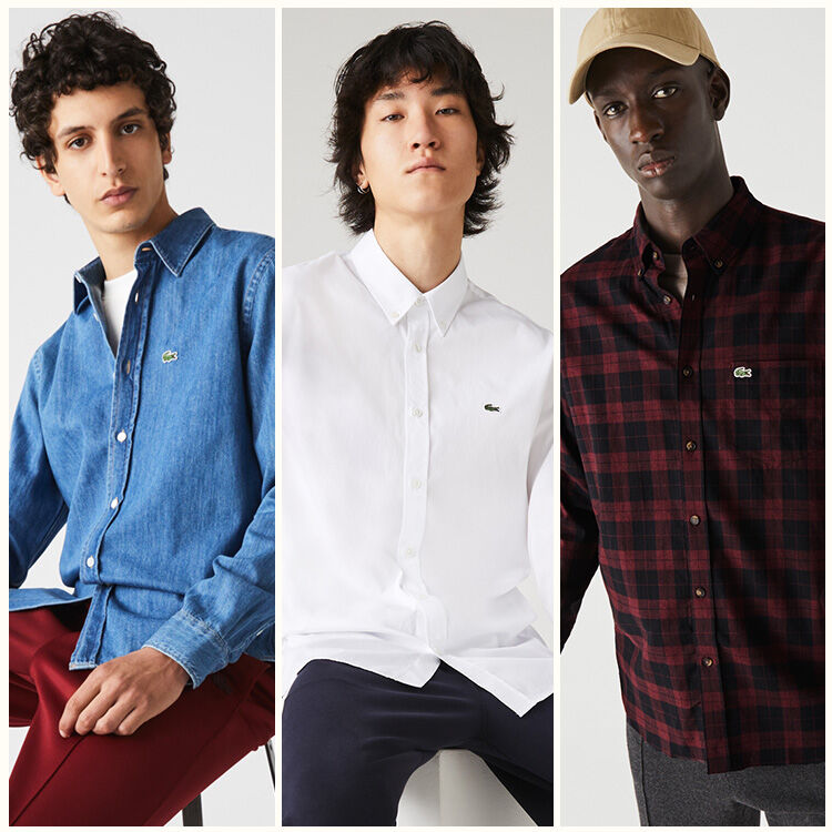 Polo shirts, shoes, leather goods | LACOSTE Online Boutique | KSA