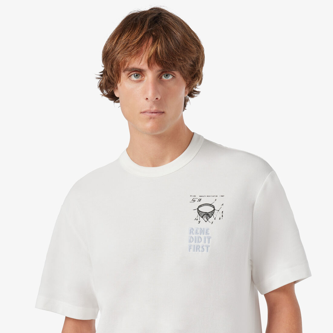 Buy Patent Back Pique T-shirt | Lacoste SA