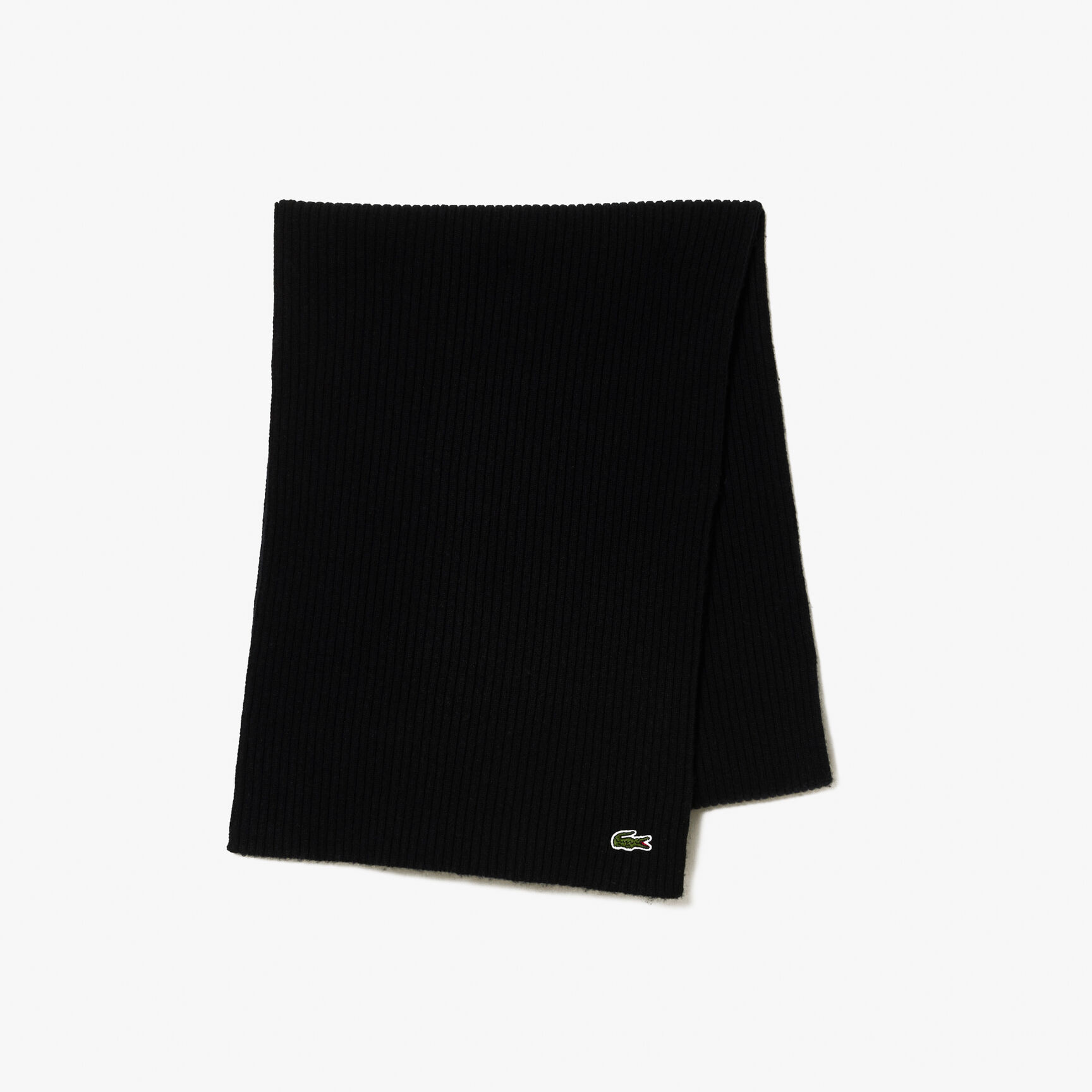 Buy Unisex Lacoste Ribbed Wool Scarf | Lacoste SA