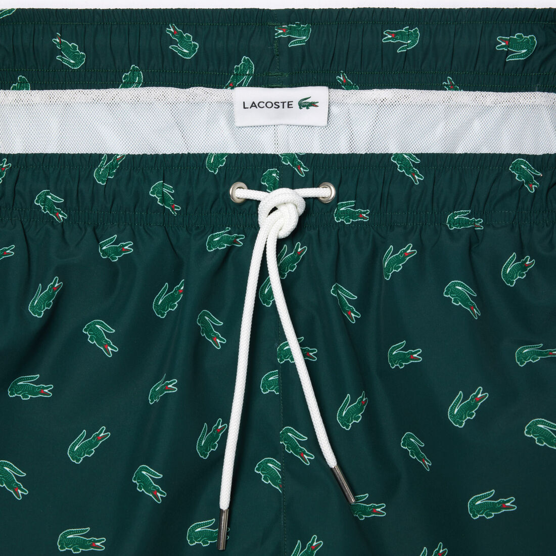 Buy Crocodile Print Swim Trunks | Lacoste SA