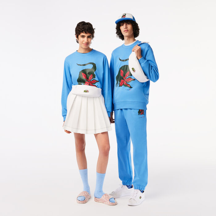 Buy Unisex Lacoste x Netflix Croc Print Fanny Pack | Lacoste SA