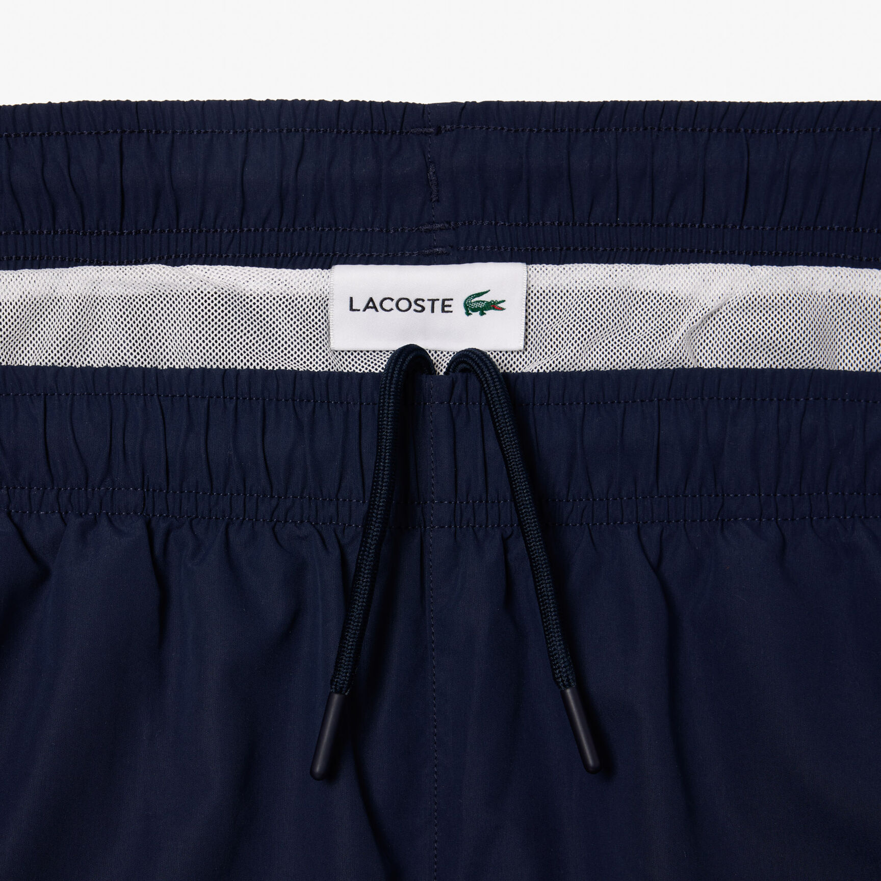 Buy Mid Length Slogan Swim Trunks | Lacoste SA
