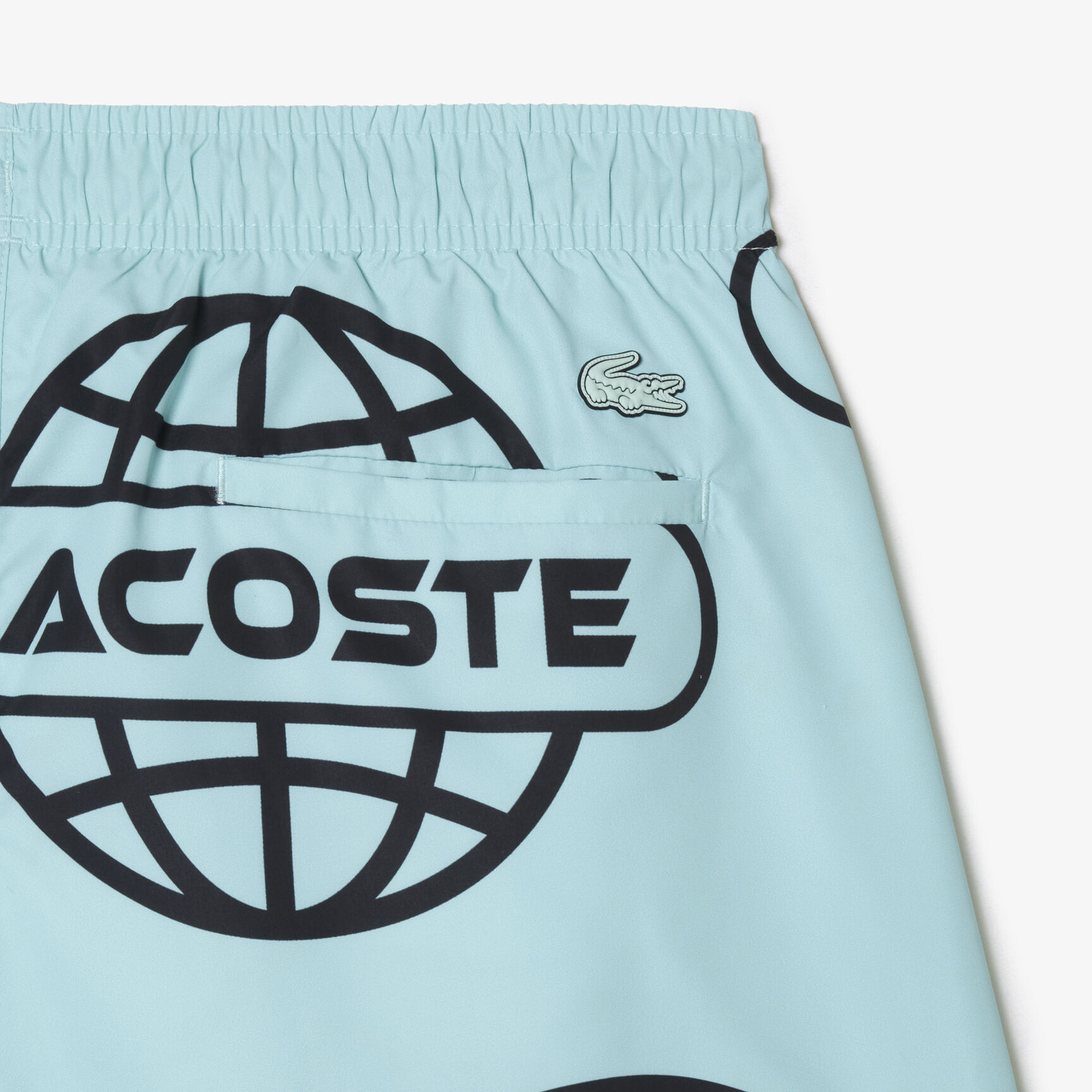 Buy Lacoste Globe Print Swimsuit | Lacoste SA