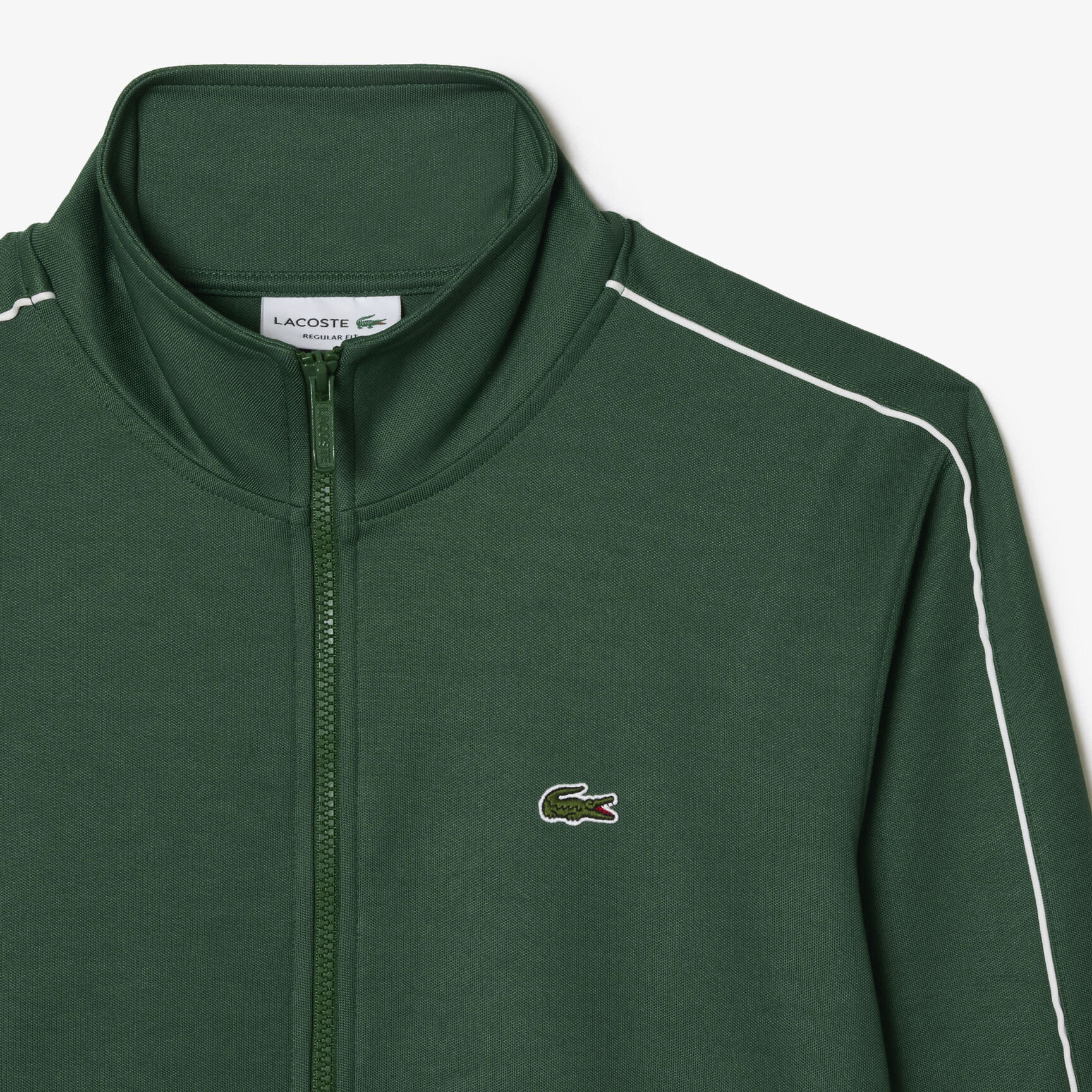 Buy Paris Pique Zip Front Track Jacket | Lacoste SA